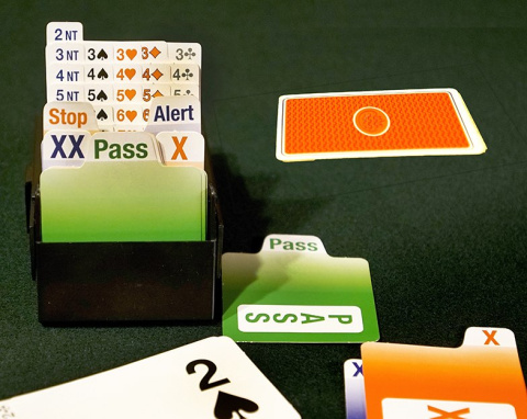 Bidding box Bid Buddy - komplet - Akcesoria brydżowe